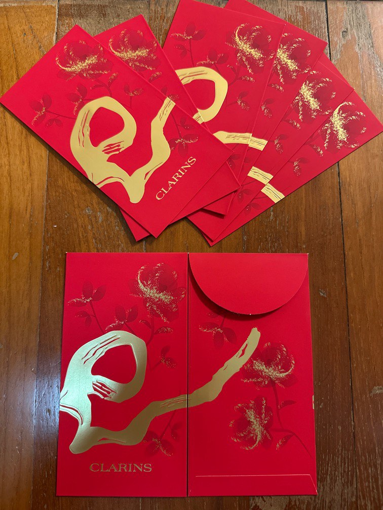 Clarins Red Packets 2025, Hobbies & Toys, Stationery & Craft, Other ...