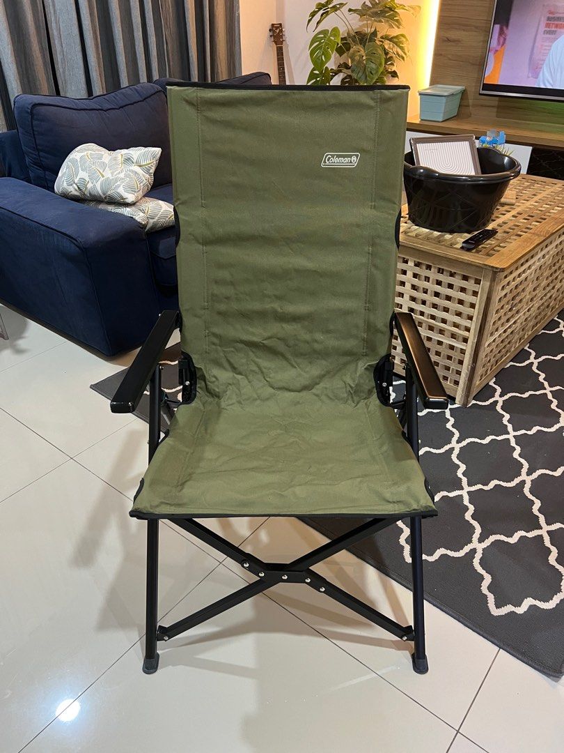 Coleman Lay Chair, Furniture & Home Living, Outdoor Furniture on Carousell
