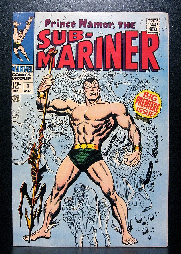 COMICS: Marvel: Sub-Mariner #1 (1968), 1st Silver Age solo series in ...
