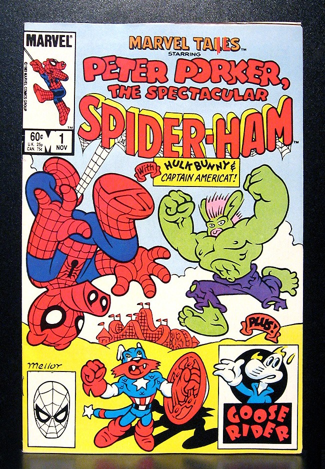 COMICS: Marvel Tails #1 (1983), 1st app of Spider-Ham/Captain Americat ...