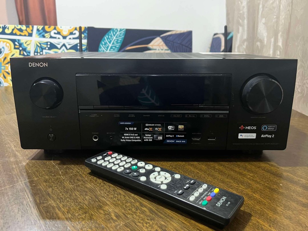 Denon AVR-X2600H, Audio, Soundbars, Speakers & Amplifiers on Carousell