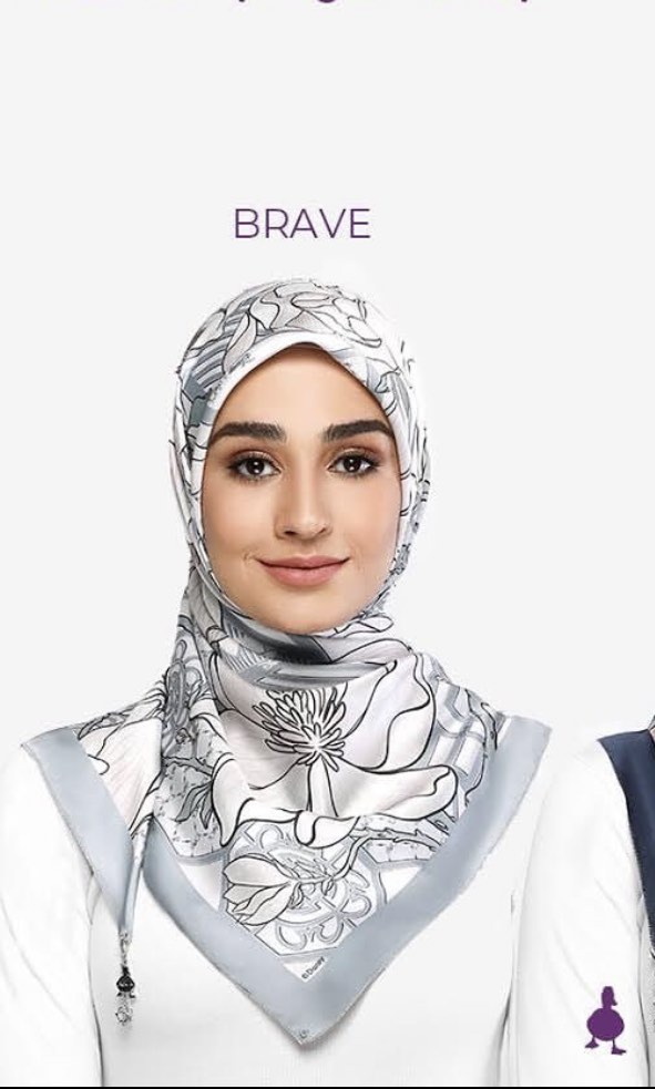 Disney Mulan x dUCk square in Brave, Women's Fashion, Muslimah Fashion ...