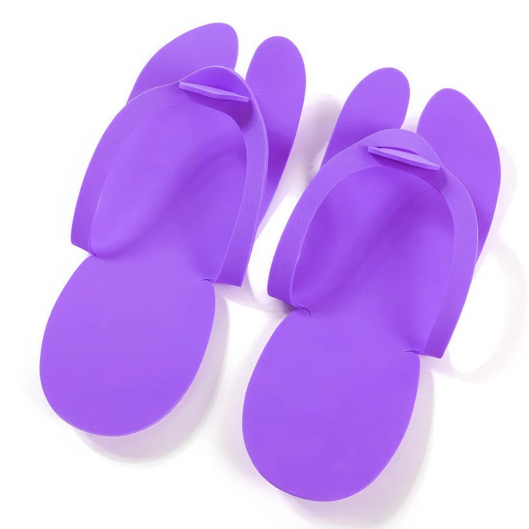 DISPOSABLE SLIPPERS VIOLET, Women's Fashion, Footwear, Slippers and ...