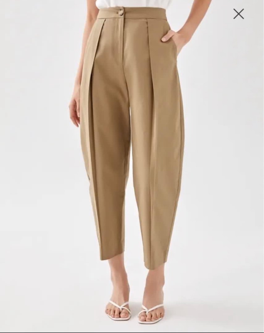 Drea x Love Bonito Yael Barrel Pants, Women's Fashion, Bottoms, Other ...