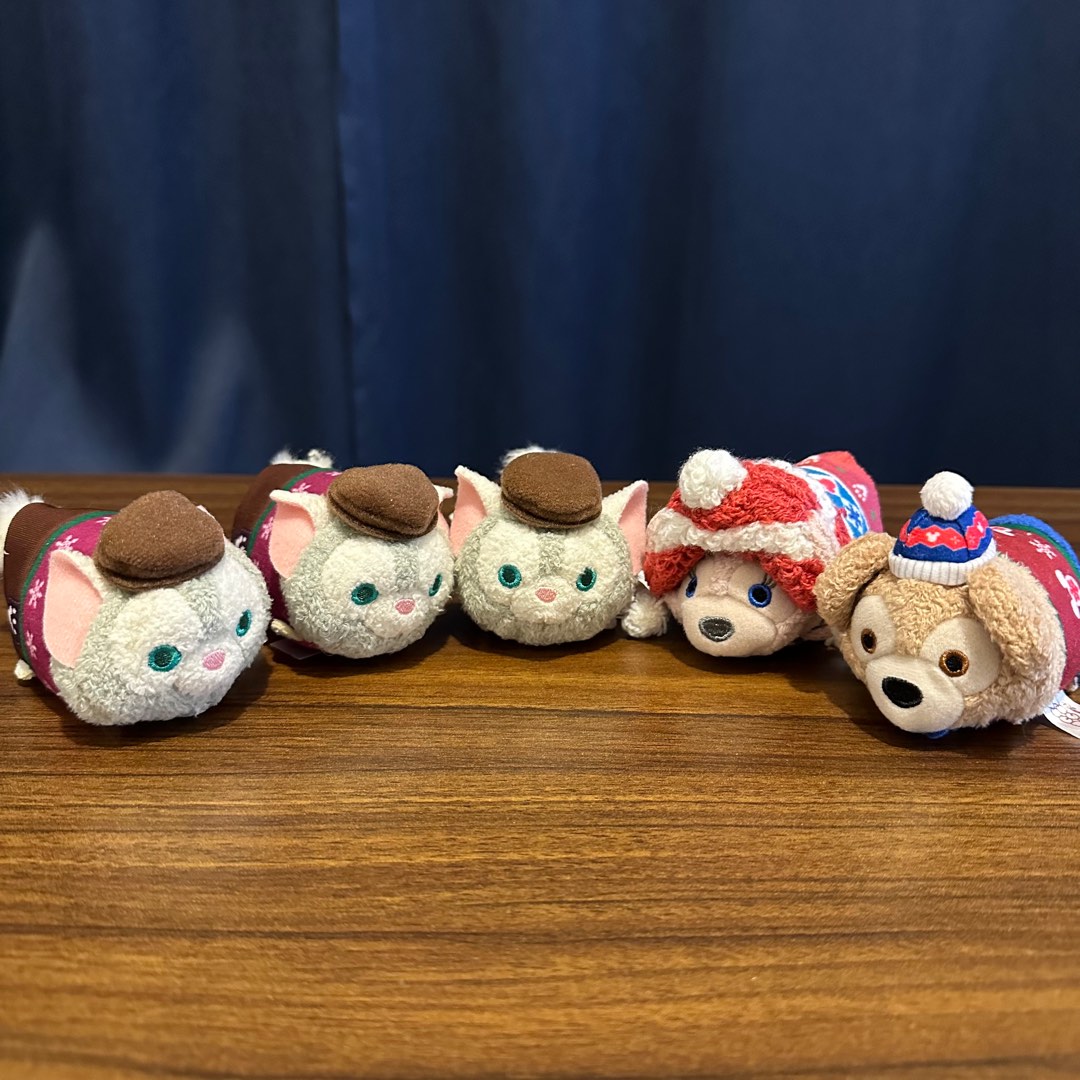 【全新有吊牌】Duffy shelliemay gelatoni tsumtsum 2016聖誕特別版 winter 達菲熊 tsum ...