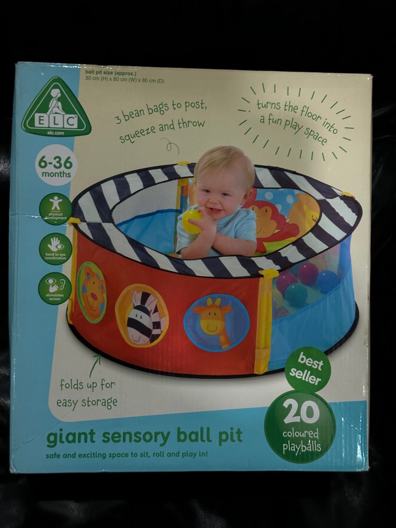 ELC Giant Sensory Ball Pit (new), Bayi & Anak, Mainan & Baby Walker di ...