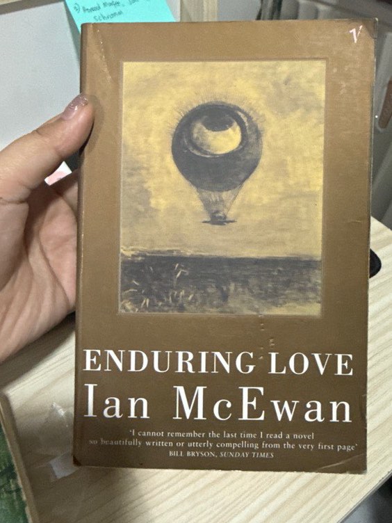 Enduring Love - Ian McEwan, Hobbies & Toys, Books & Magazines, Fiction ...
