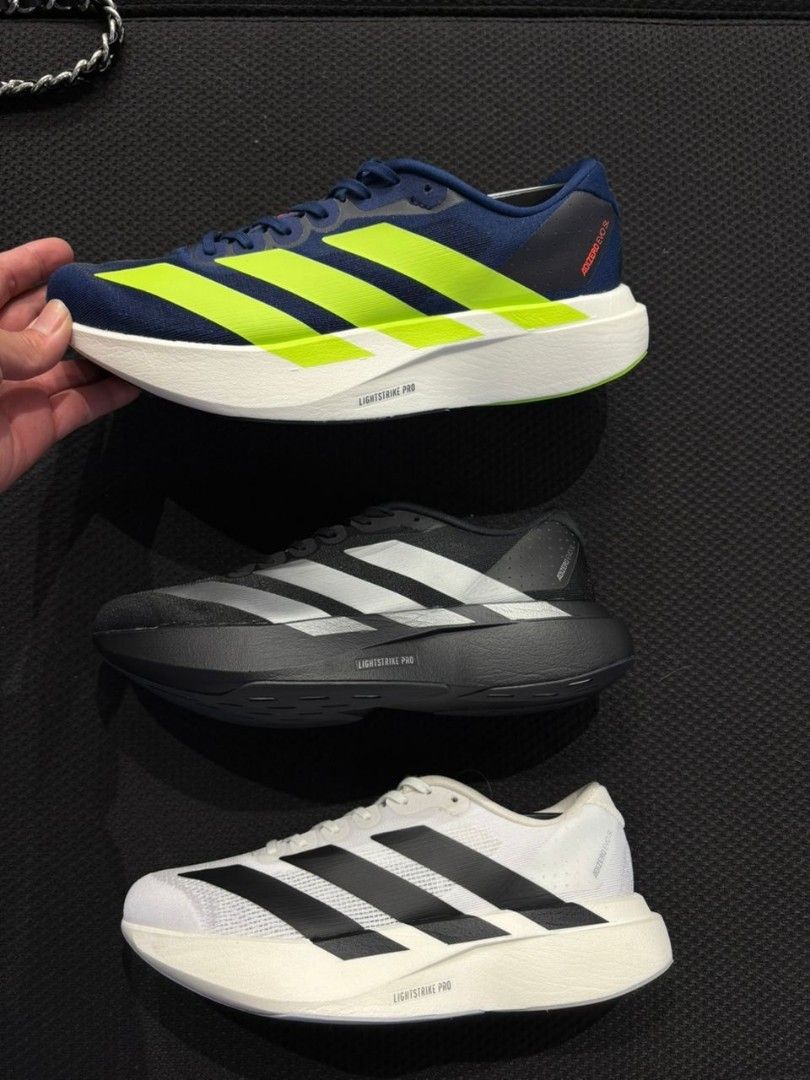 Evo sl & Adios Pro 4, Men's Fashion, Activewear on Carousell
