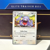 Exploud - 150/182 Pokemon English TCG Paradox Rift, Toys & Collectibles ...