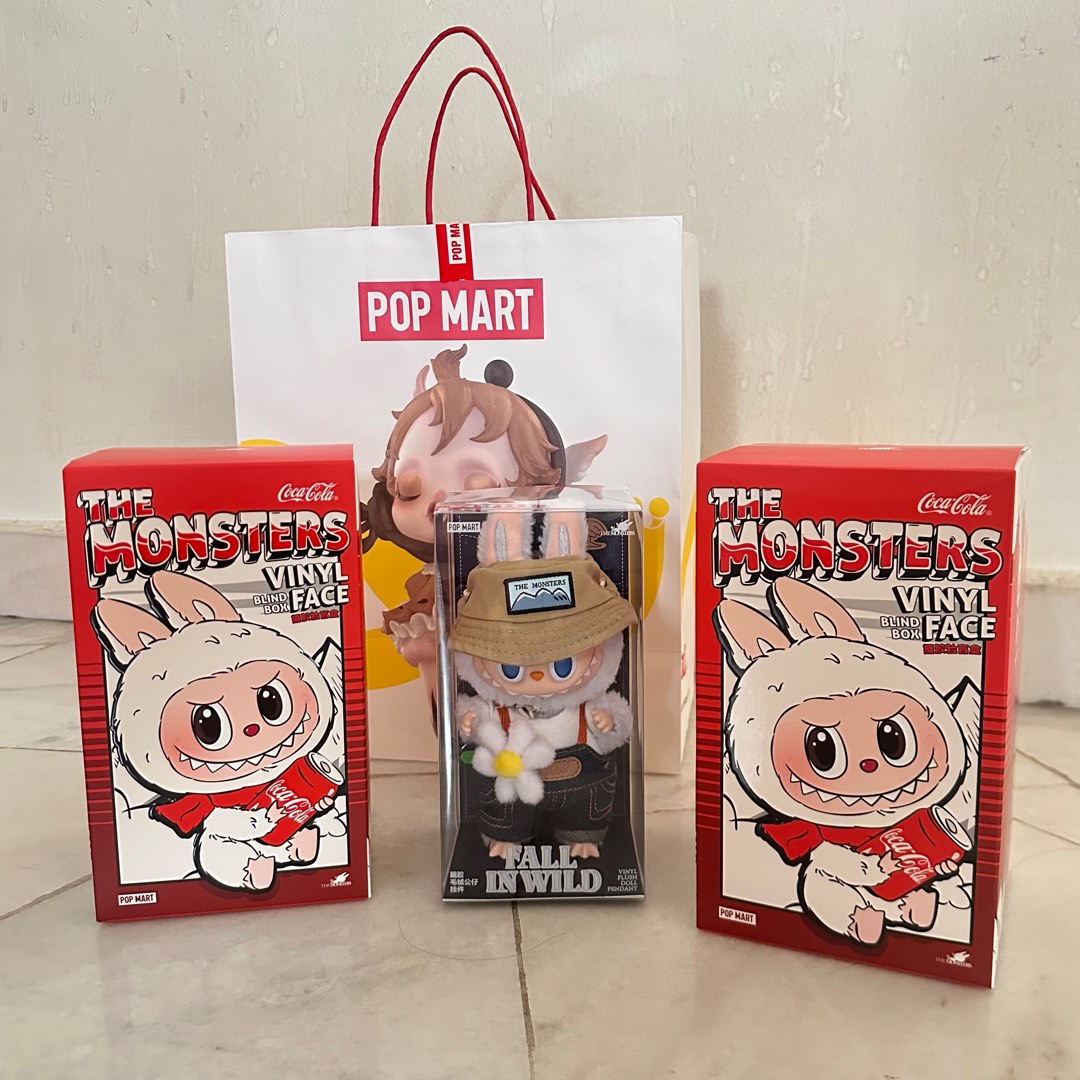 Fall in Wild & Coke Labubu blind box, Hobbies & Toys, Toys & Games on ...