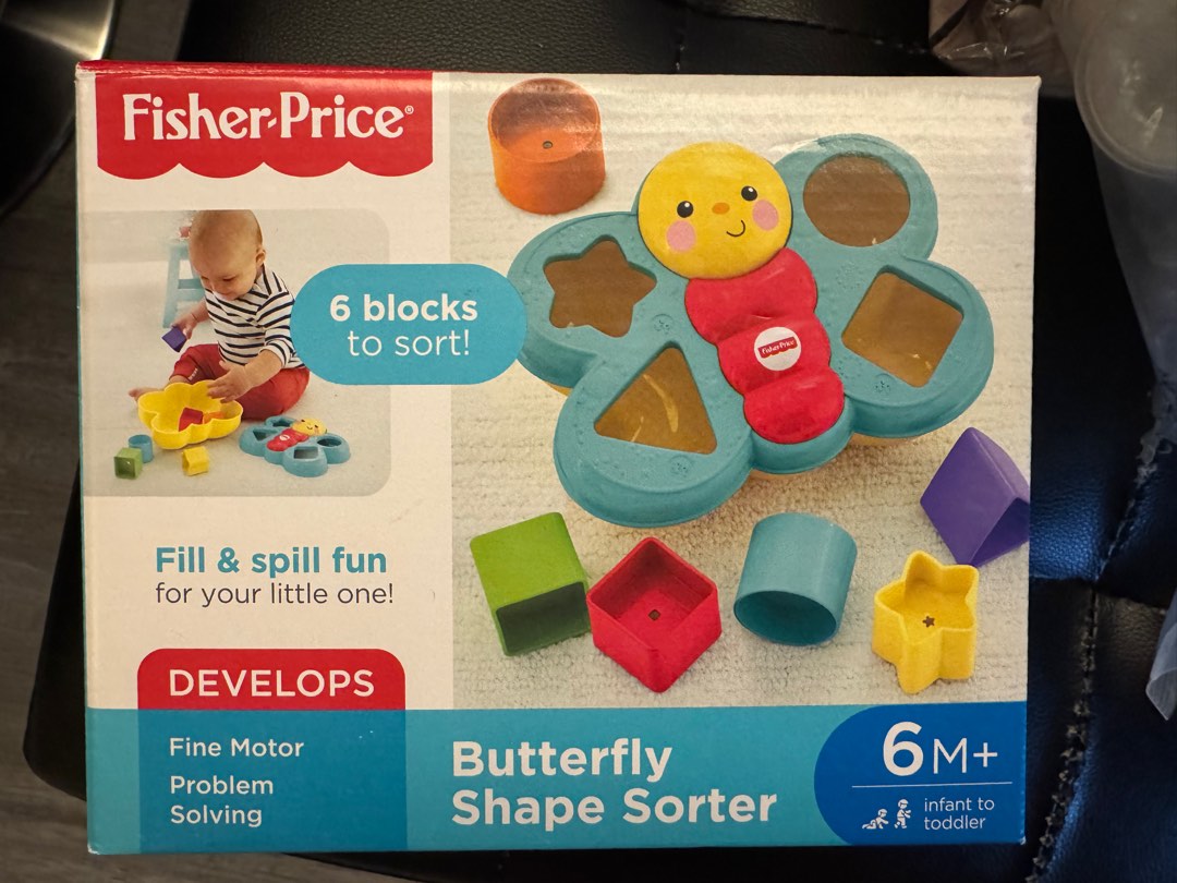Fisher Price Blocks to sort, Babies & Kids, Infant Playtime on Carousell