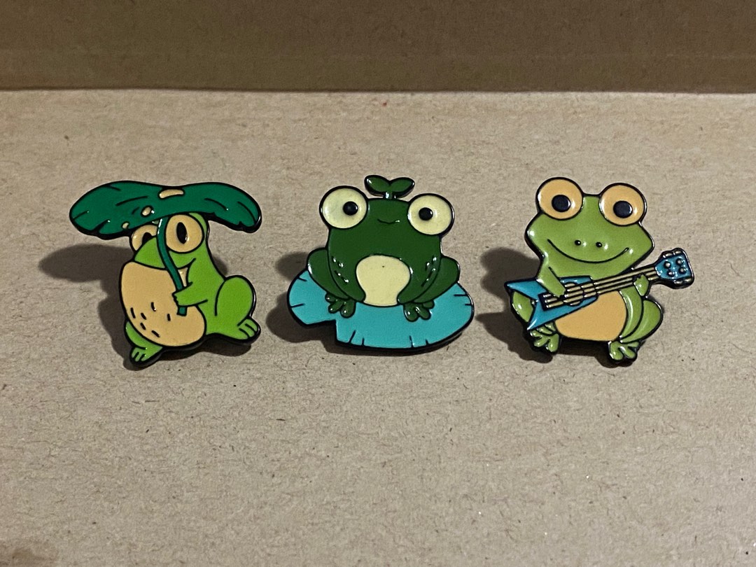 Frog Pins, Hobbies & Toys, Stationary & Craft, Other Stationery & Craft ...