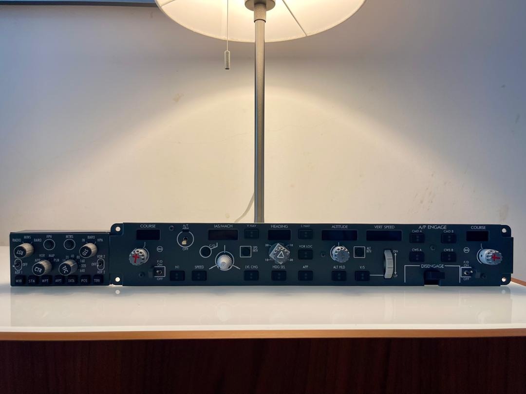 Full scale replica of Boeing 737 MODE CONTROL PANEL (MCP) & EFIS by ...