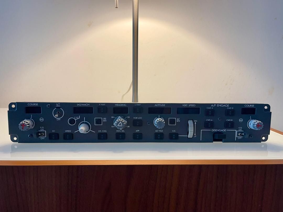 Full scale replica of Boeing 737 MODE CONTROL PANEL (MCP) & EFIS by ...