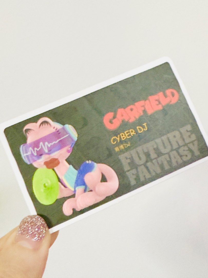 Garfield Cyber DJ Arlene Figure/ Figurine - Future Fantasy Popmart ...