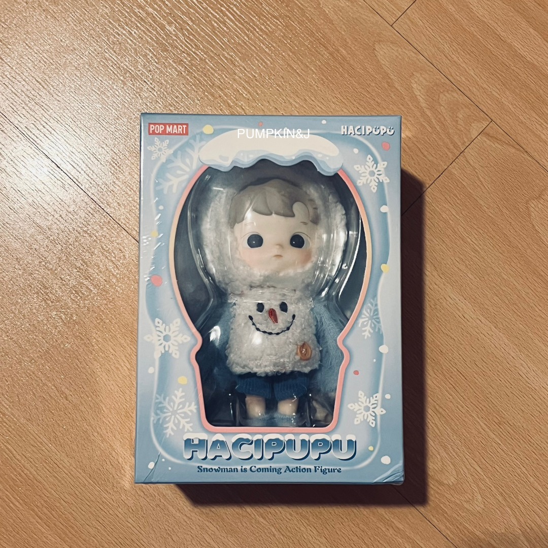 HACIPUPU Snowman is Coming Action Figure (SEALED) / POP MART, Hobbies ...