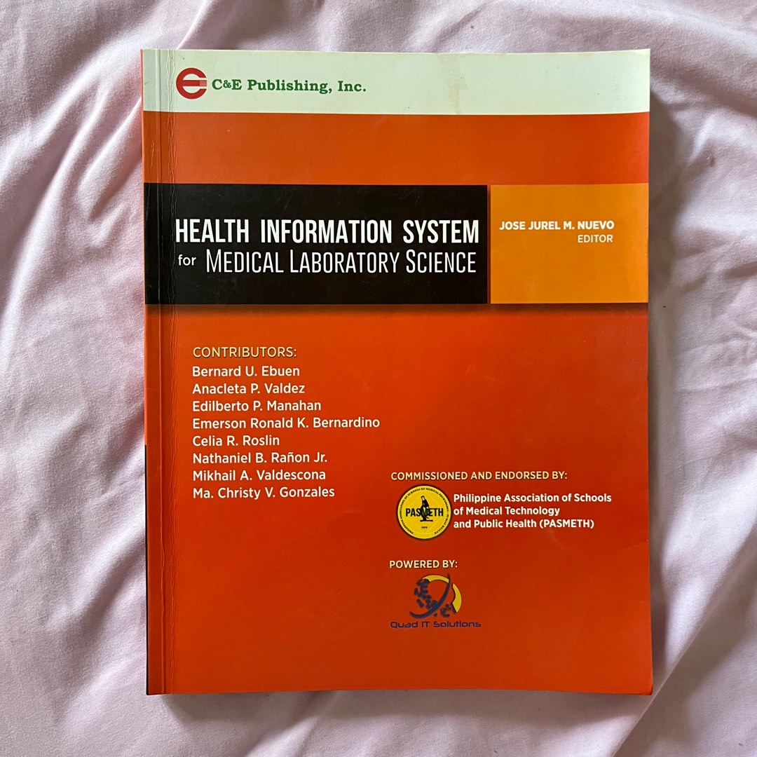Health Information System for MEDTECH | First Ed. | HIS book, Hobbies ...