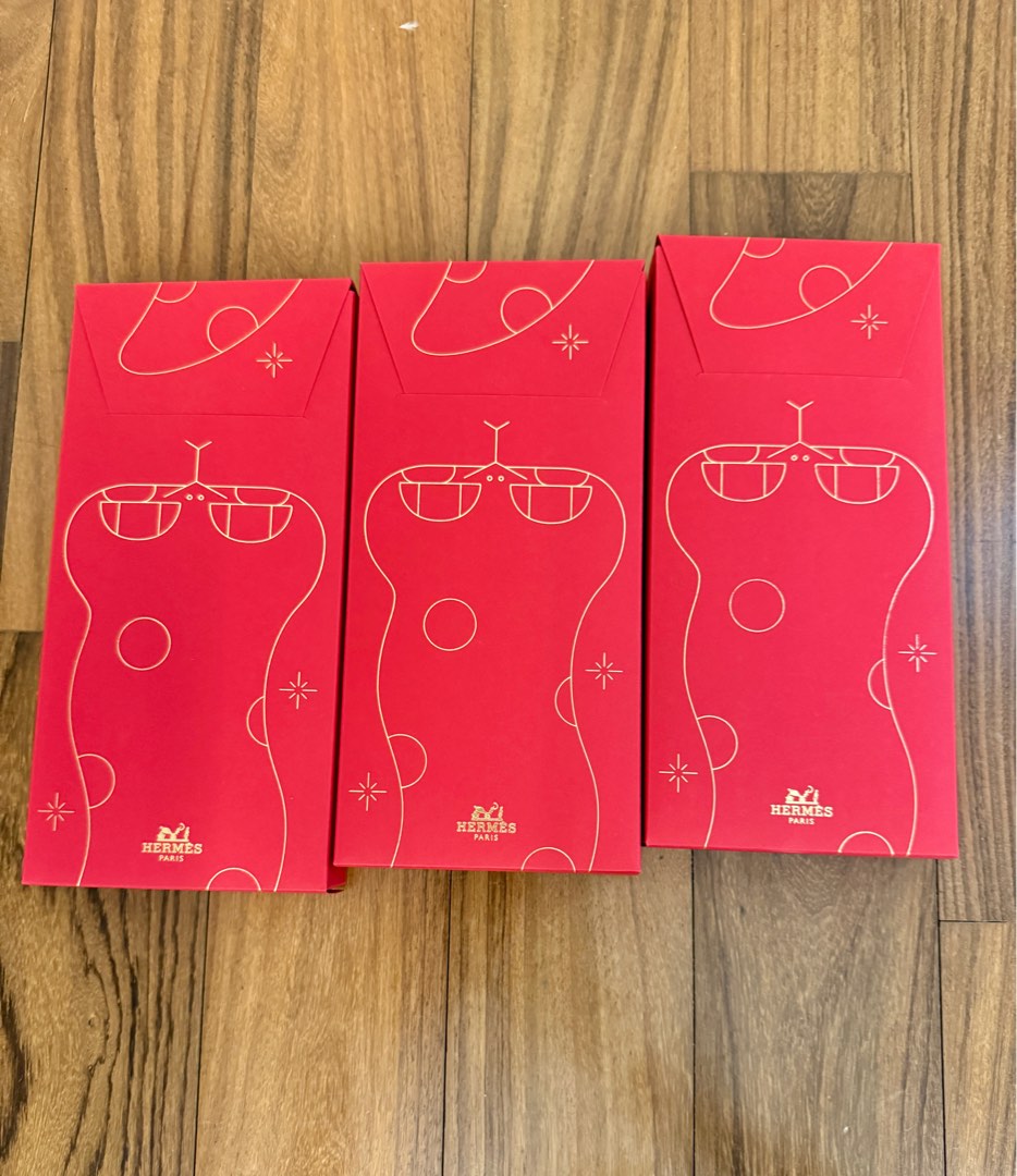 Hermes Red Packet 2025 (snake year), Hobbies & Toys, Stationery & Craft ...