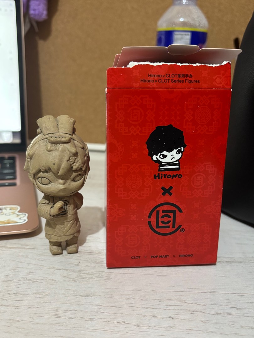 Hirono x CLOT Terracotta Army Popmart, Hobbies & Toys, Memorabilia ...