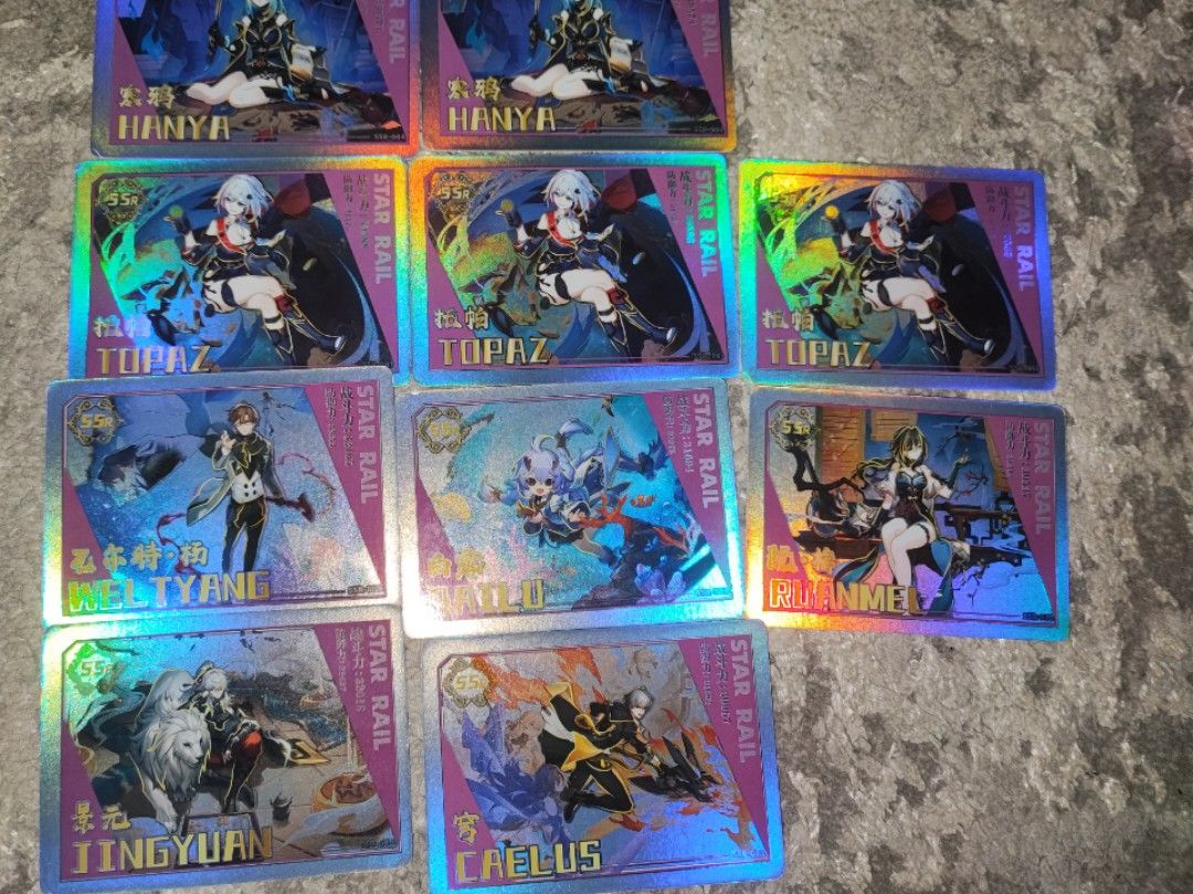 Honkai Star Rail SSR Card 50 PCS SET, Hobbies & Toys, Toys & Games on ...