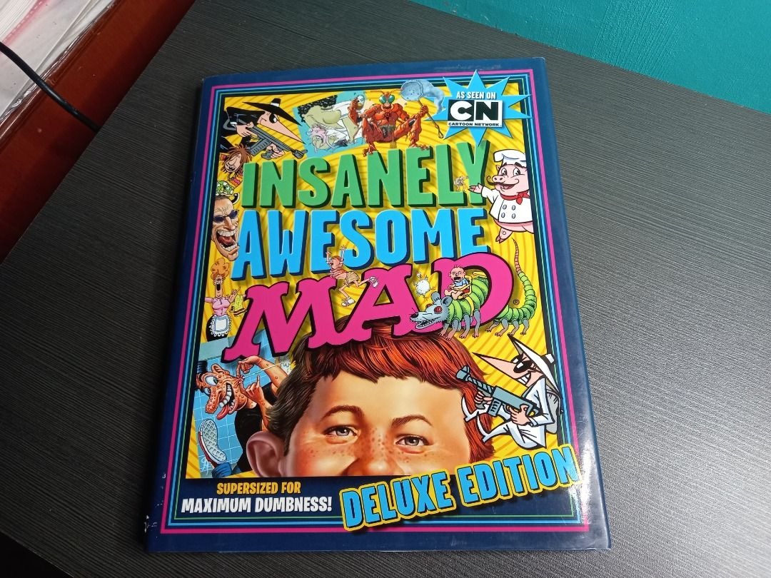Insanely Awesome MAD Deluxe Edition Hardbound, Hobbies & Toys, Books ...