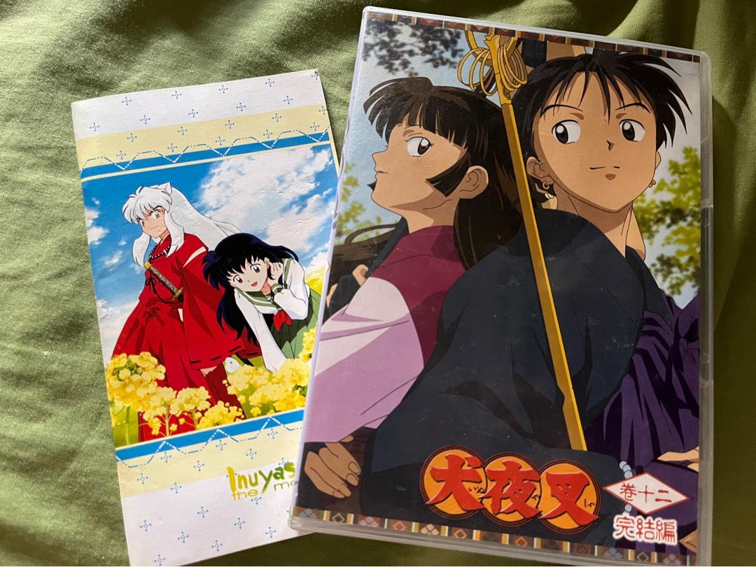 Inuyasha Volume 12 Finale + Inuyasha The Movie Booklet, Hobbies & Toys ...