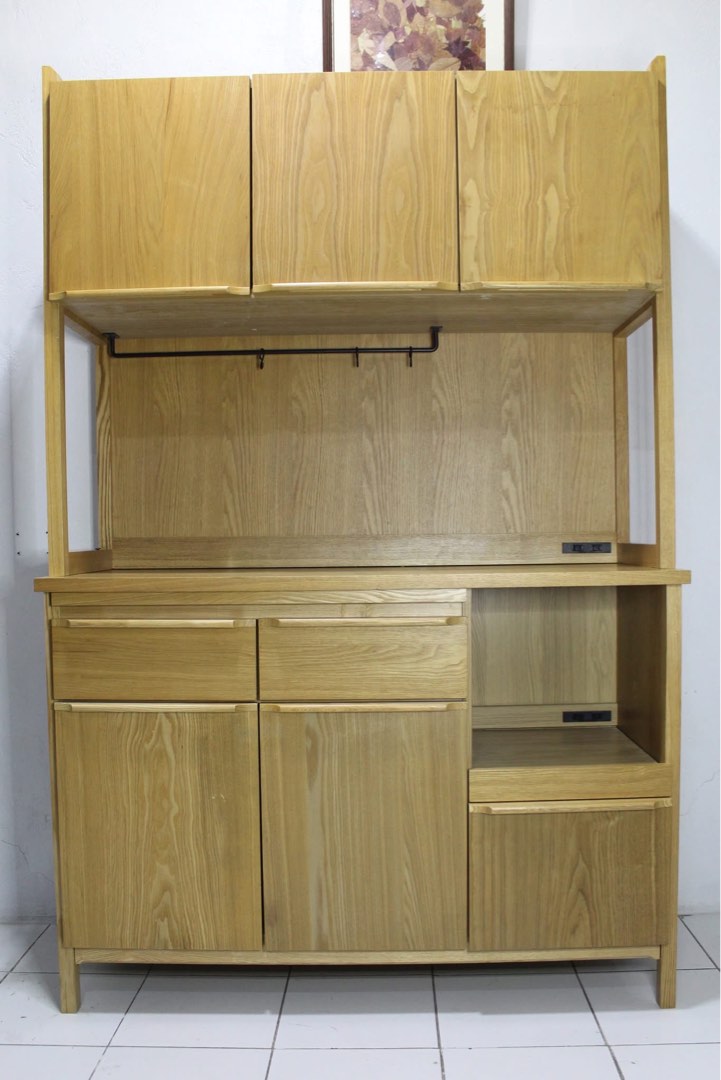 Japan Solid Wood Kitchen Organizer / Cabinet Premium quality and ...