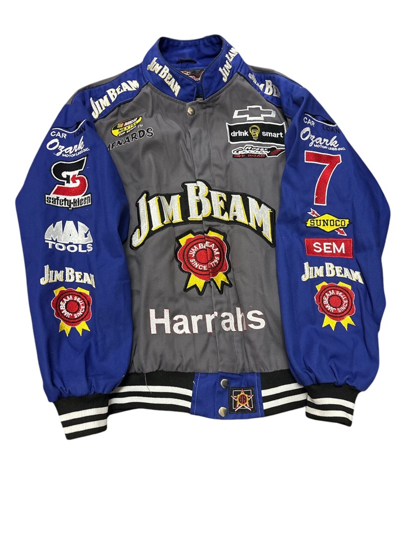 JIM BEAM NASCAR JACKET, Men's Fashion, Coats, Jackets and Outerwear on ...