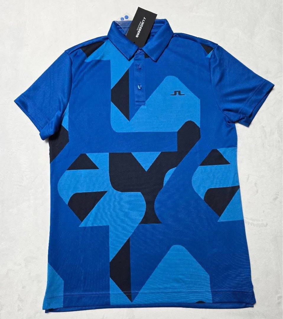J.Lindeberg Joel Regular Fit Polo Shirt, Men's Fashion, Tops & Sets ...