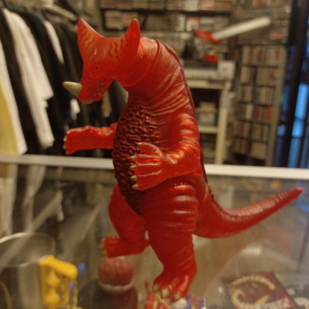 Kaiju gomora transparent red edition, Hobbies & Toys, Toys & Games on ...