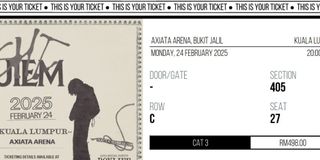 KESHI CONCERT 24/2/2025, Tickets & Vouchers, Event Tickets on Carousell