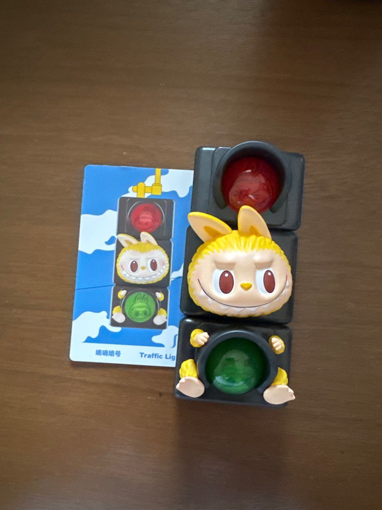 labubu almost hidden traffic light, Hobbies & Toys, Toys & Games on ...