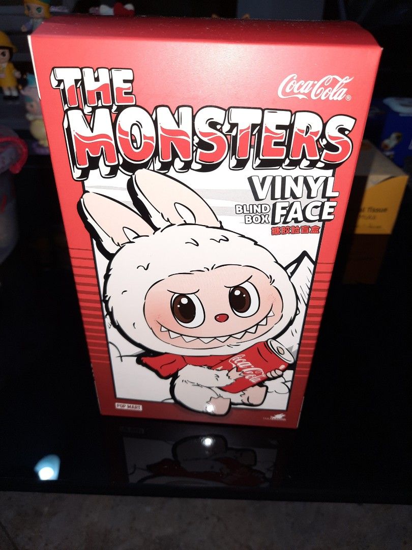 Labubu Coca Cola pendant, Hobbies & Toys, Toys & Games on Carousell