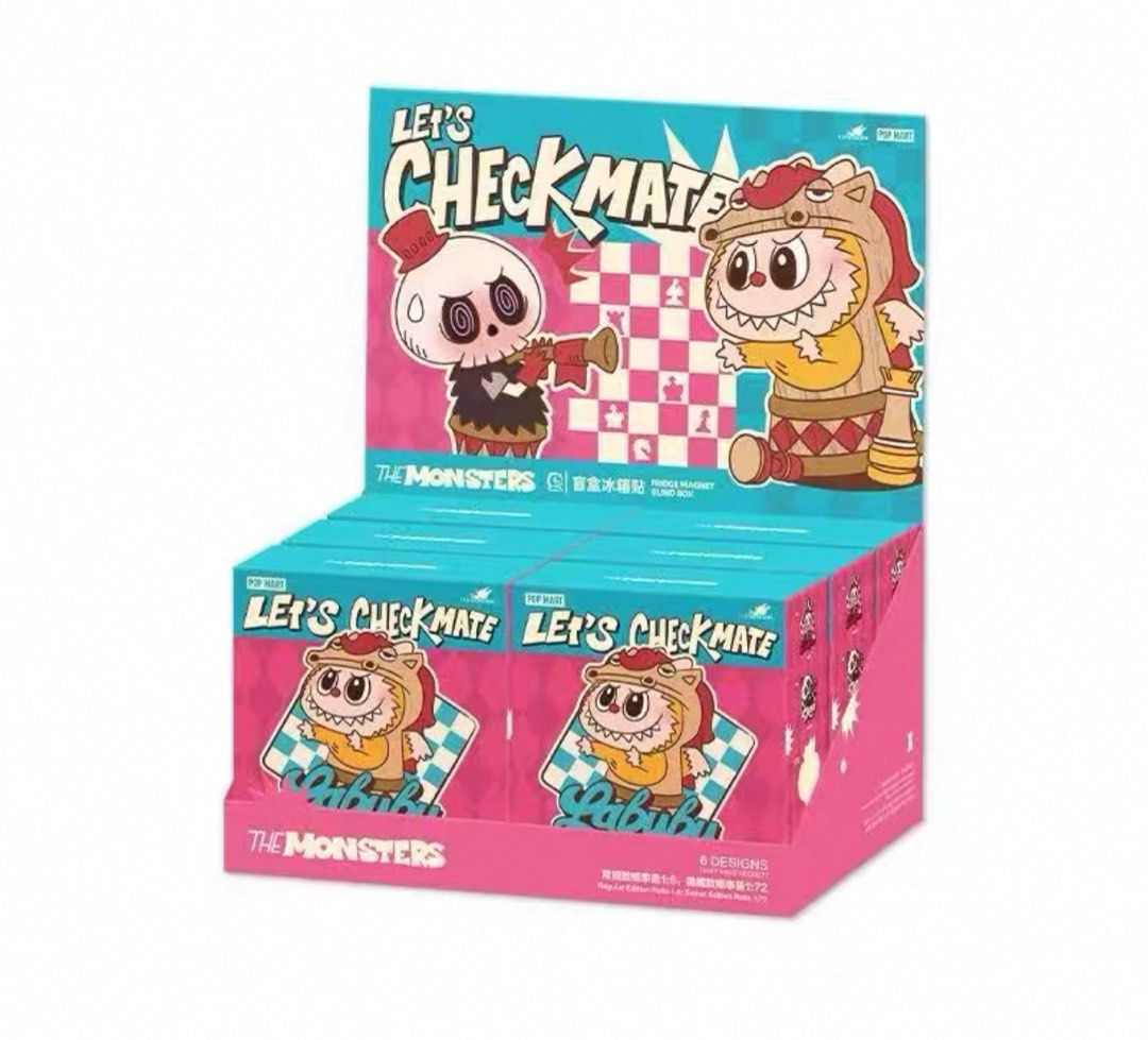LABUBU THE MONSTERS LETS CHECKMATE SERIES POPMART / FULL SET ...