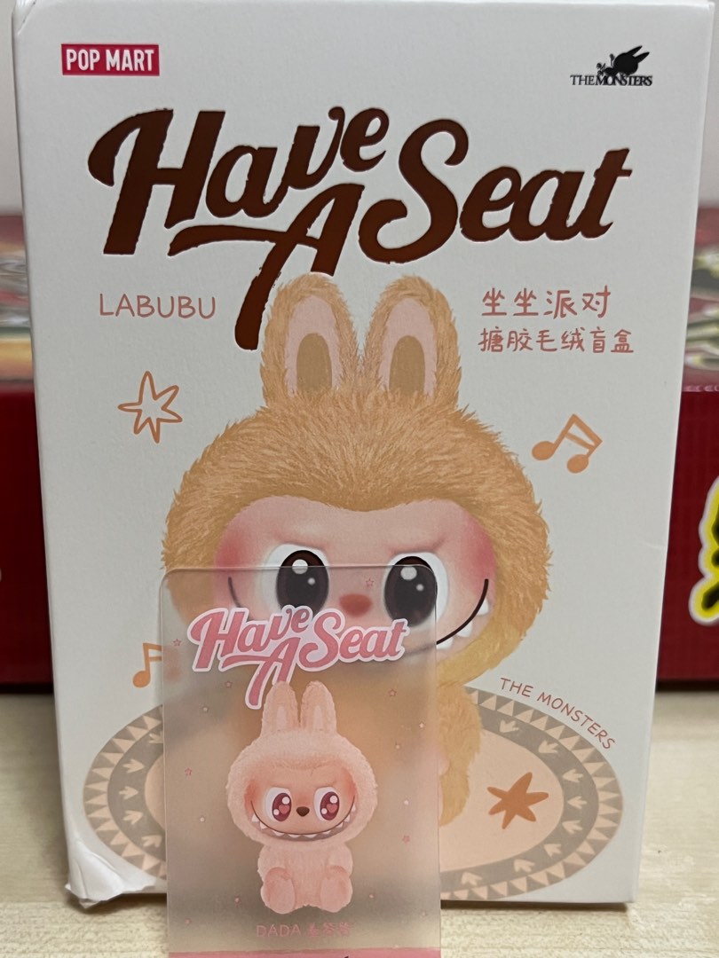 Labubu v2 - Dada, Hobbies & Toys, Toys & Games on Carousell