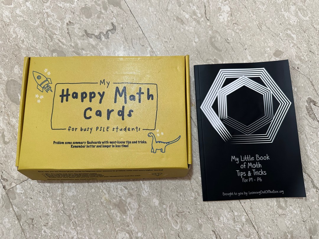 LOB/ Learning out of the Box - flash cards PSLE, Hobbies & Toys, Books ...