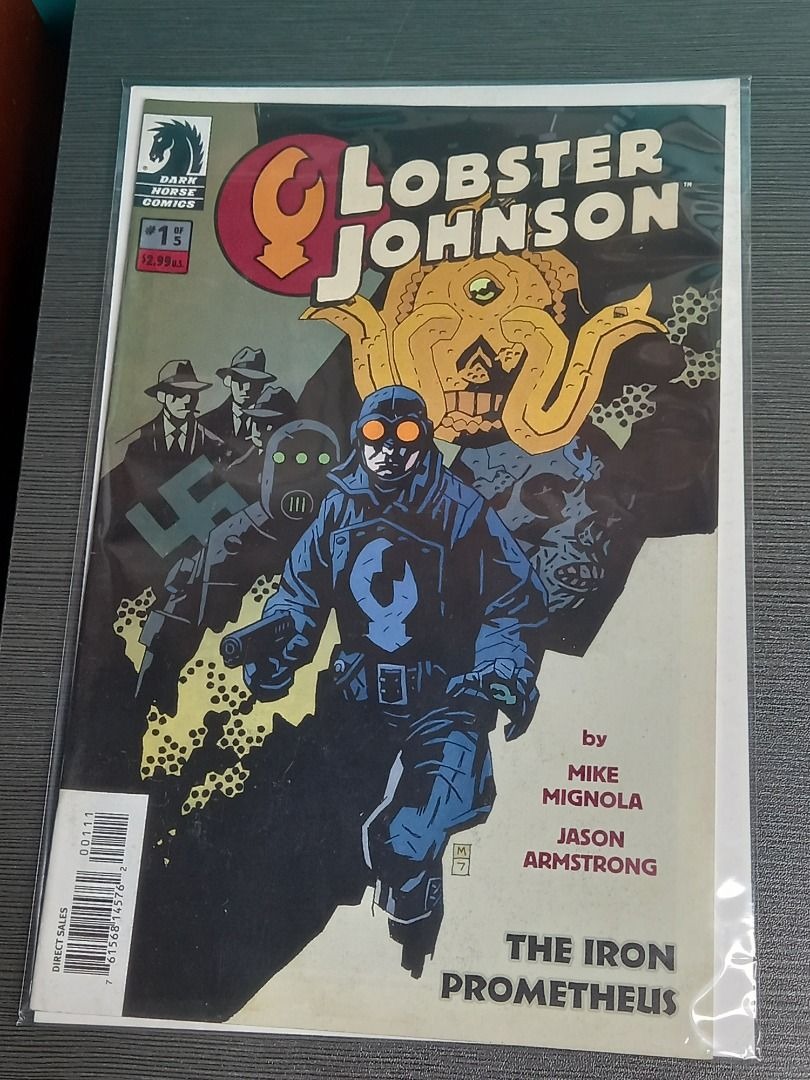 Lobster Johnson The Iron Prometheus #1 Comics September 2007 Published ...