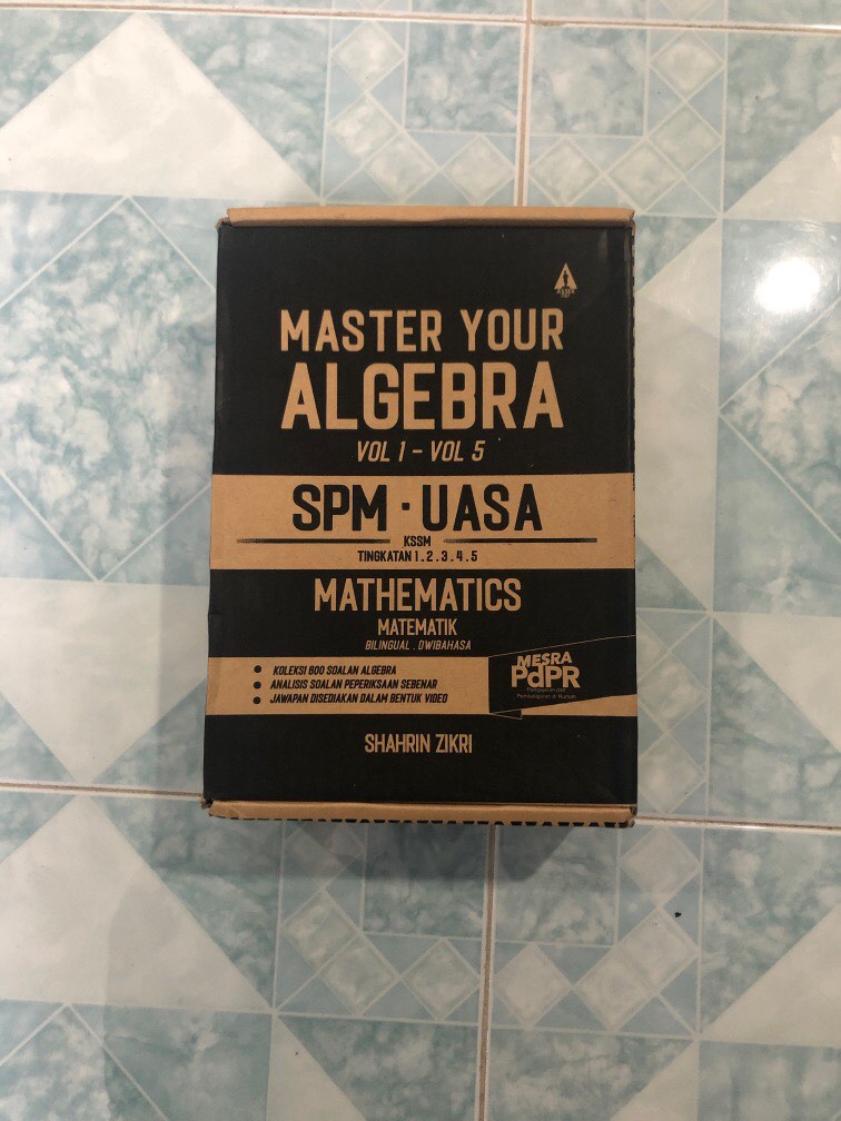 master your algebra vol 1 - vol 5 full set, Hobbies & Toys, Books ...