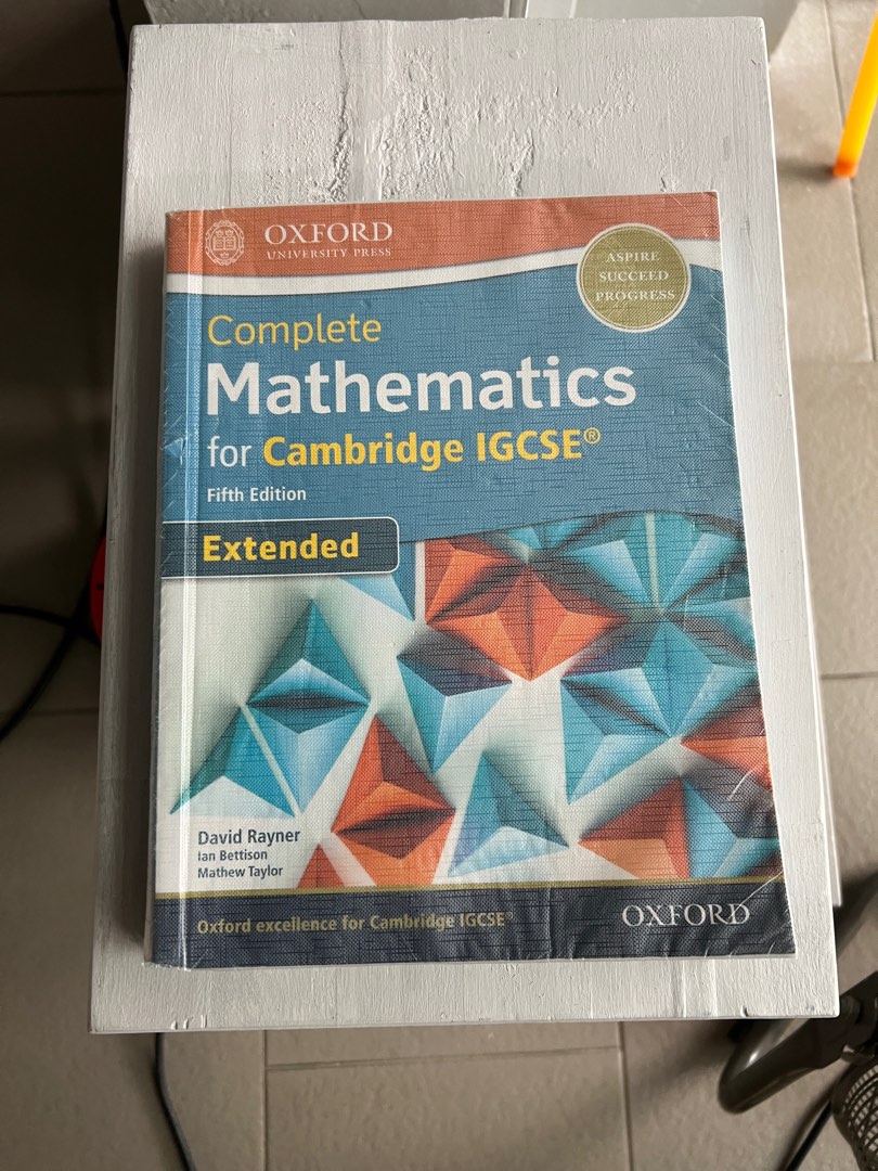 Mathematics complete IGCSE Cambridge (fifth edition), Hobbies & Toys ...