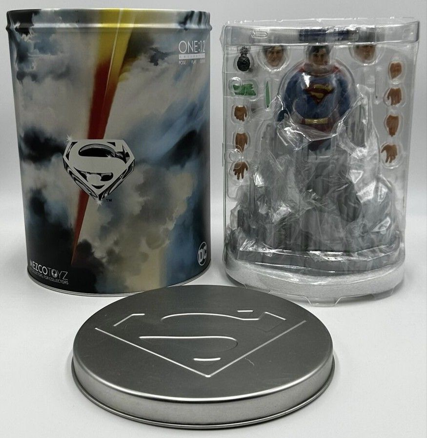 Mezco Toyz One:12 MDX Exclusive DC Superman 1978 Christopher Reeves, Hobbies & Toys ...