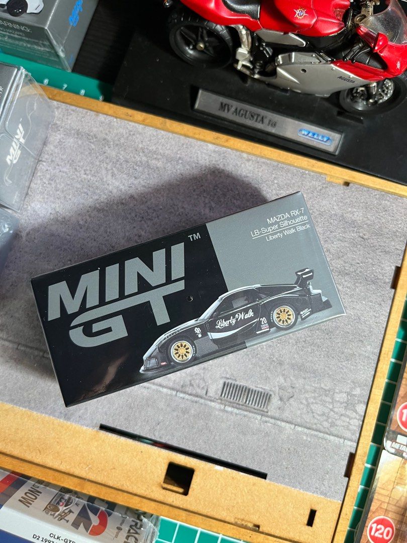 Mini GT #785 Mazda RX-7 LB-Super Silhouette Liberty Walk Black Brand ...