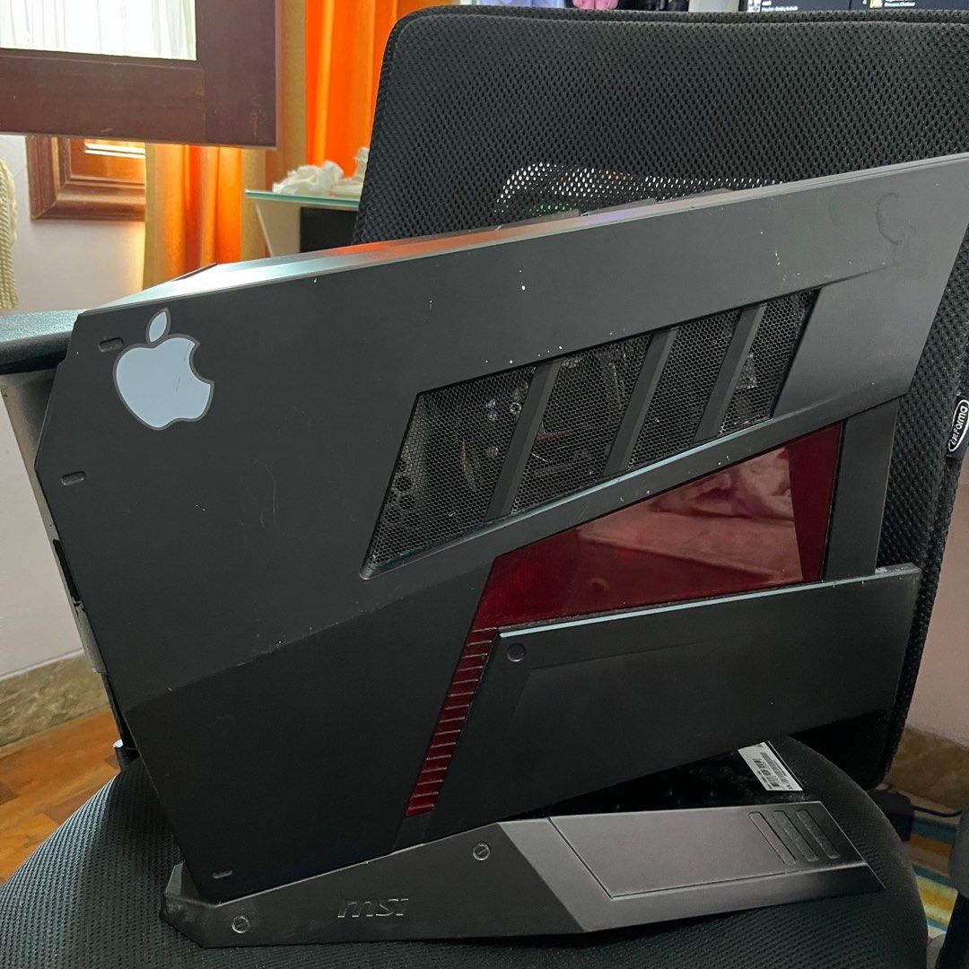 msi aegis 3 case + psu + mobo + riser vga + fan cooler + bt wifi ...