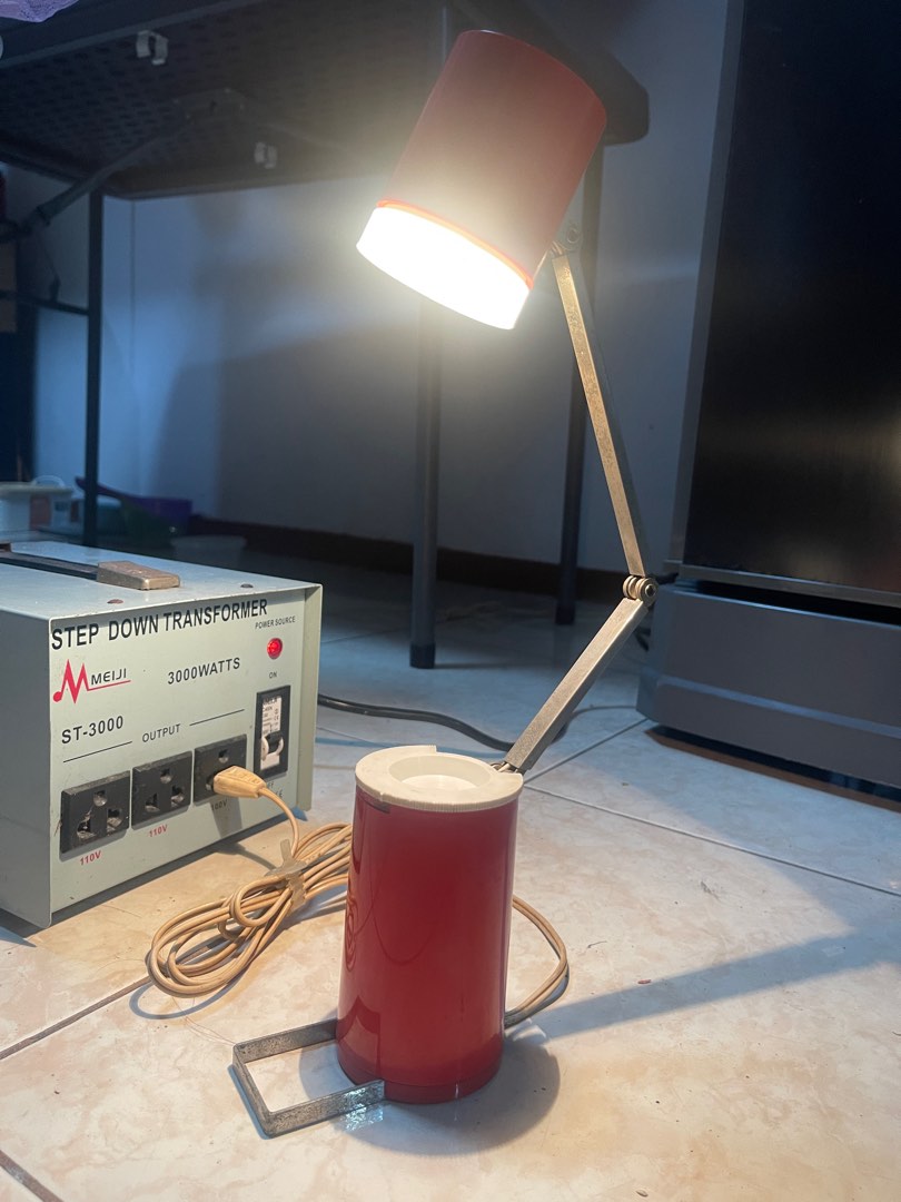 Nanbu, Lloyd High Intensity Lamp NA-101, 1960s Midcentury Rare Model, Furniture & Home Living ...