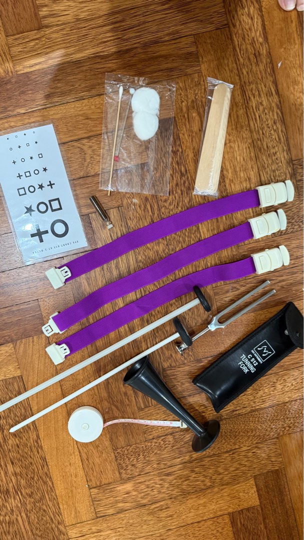 Neurokit tendon hammer tuning fork tourniquet pinard measuring tape ...