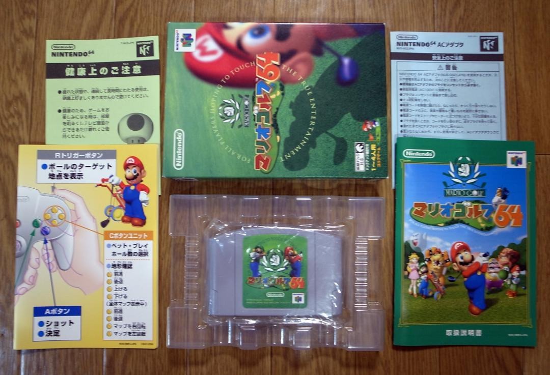 Nintendo 64 softwareMario Golf 64, Video Gaming, Video Game Consoles ...