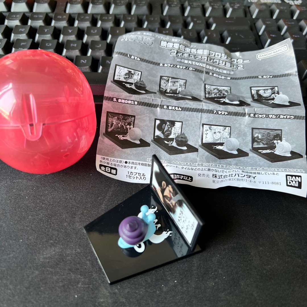One Piece Transponder Snail Gachapon, Hobbies & Toys, Toys & Games on ...