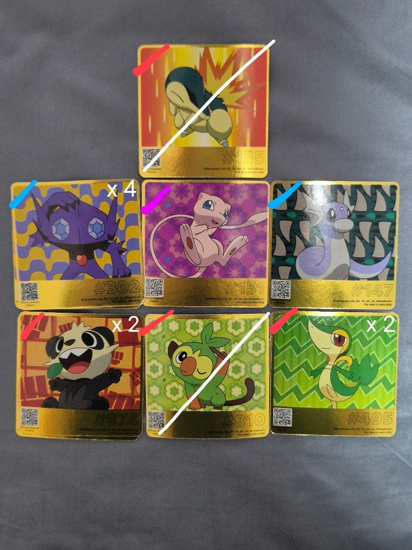 OREO Pokemon collectible cards, Hobbies & Toys, Memorabilia ...