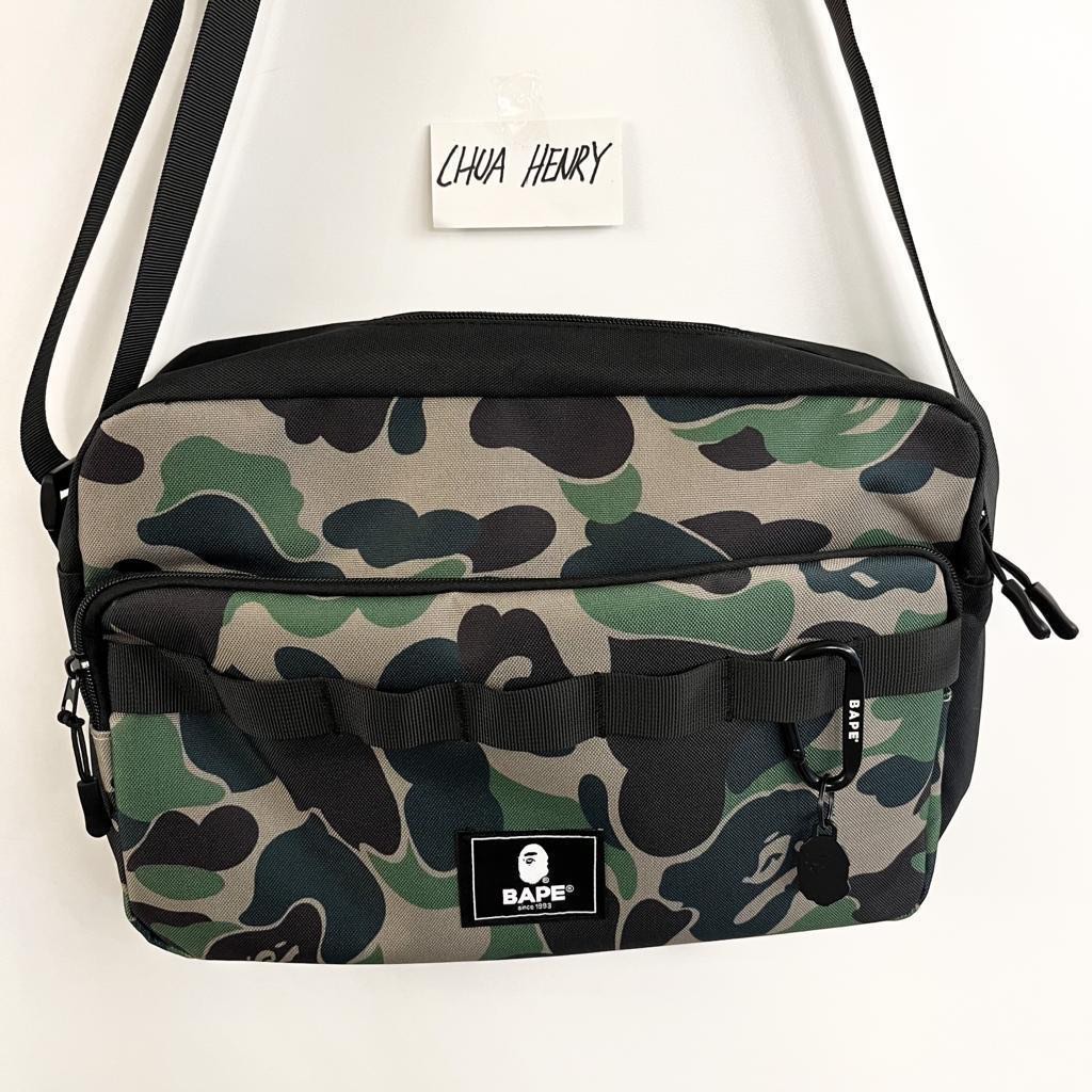 Original Bape Magazine Camo Sling Bag, Men's Fashion, Bags, Sling Bags ...