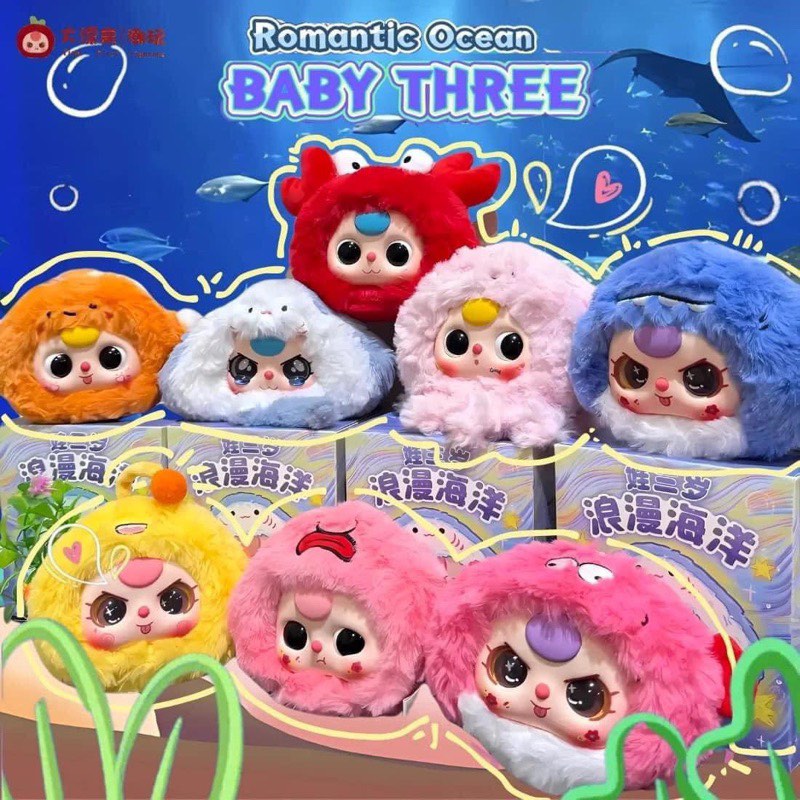 BB3 Baby Three Ocean of Romance Plush Series, Hobbies & Toys, Toys ...