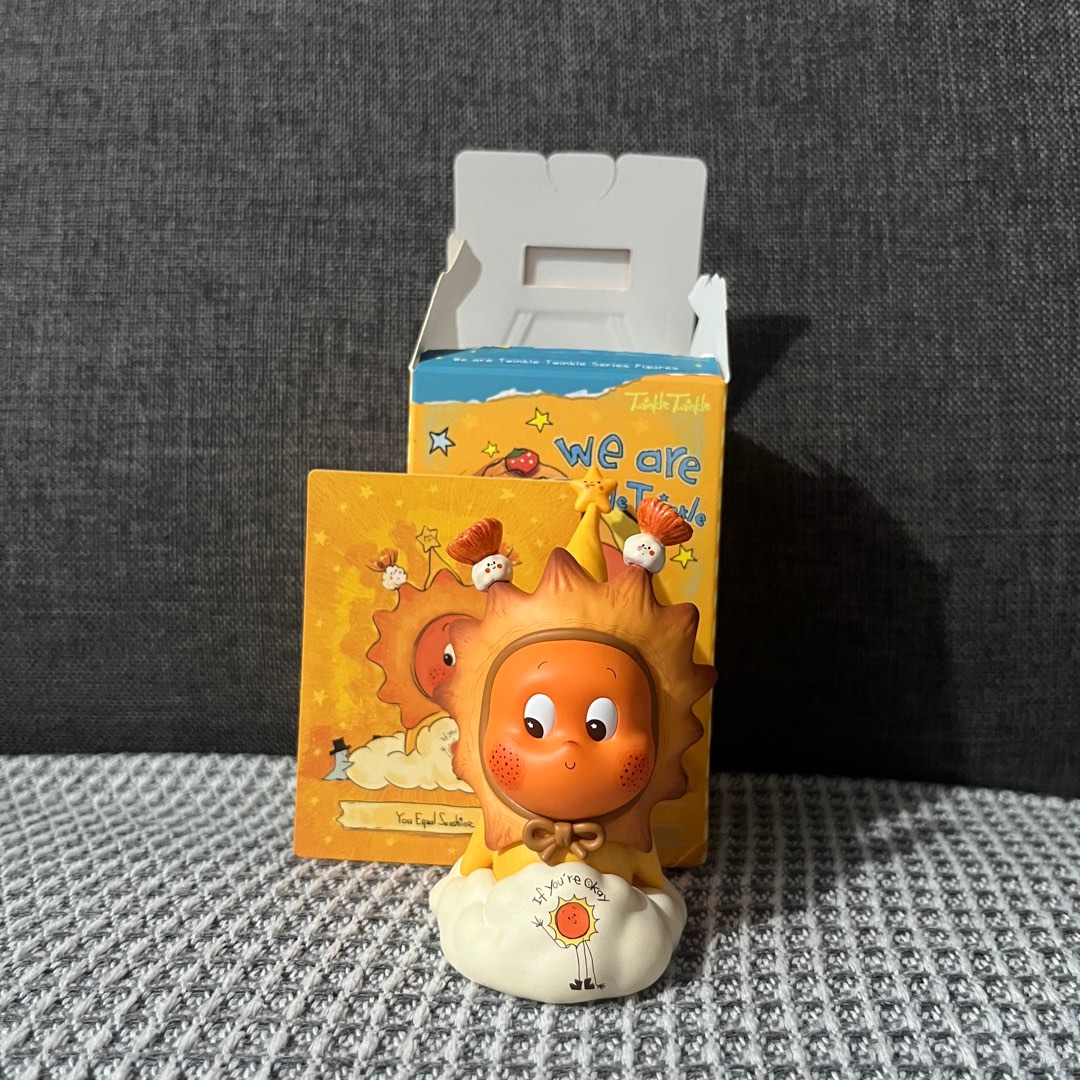 Popmart | We Are Twinkle Twinkle (You Equal Sunshine), Hobbies & Toys, Toys & Games on Carousell